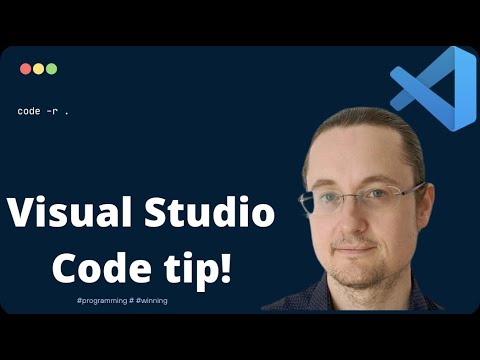 [VS Code tip] Reload Visual Studio Code at current work directory, code ...