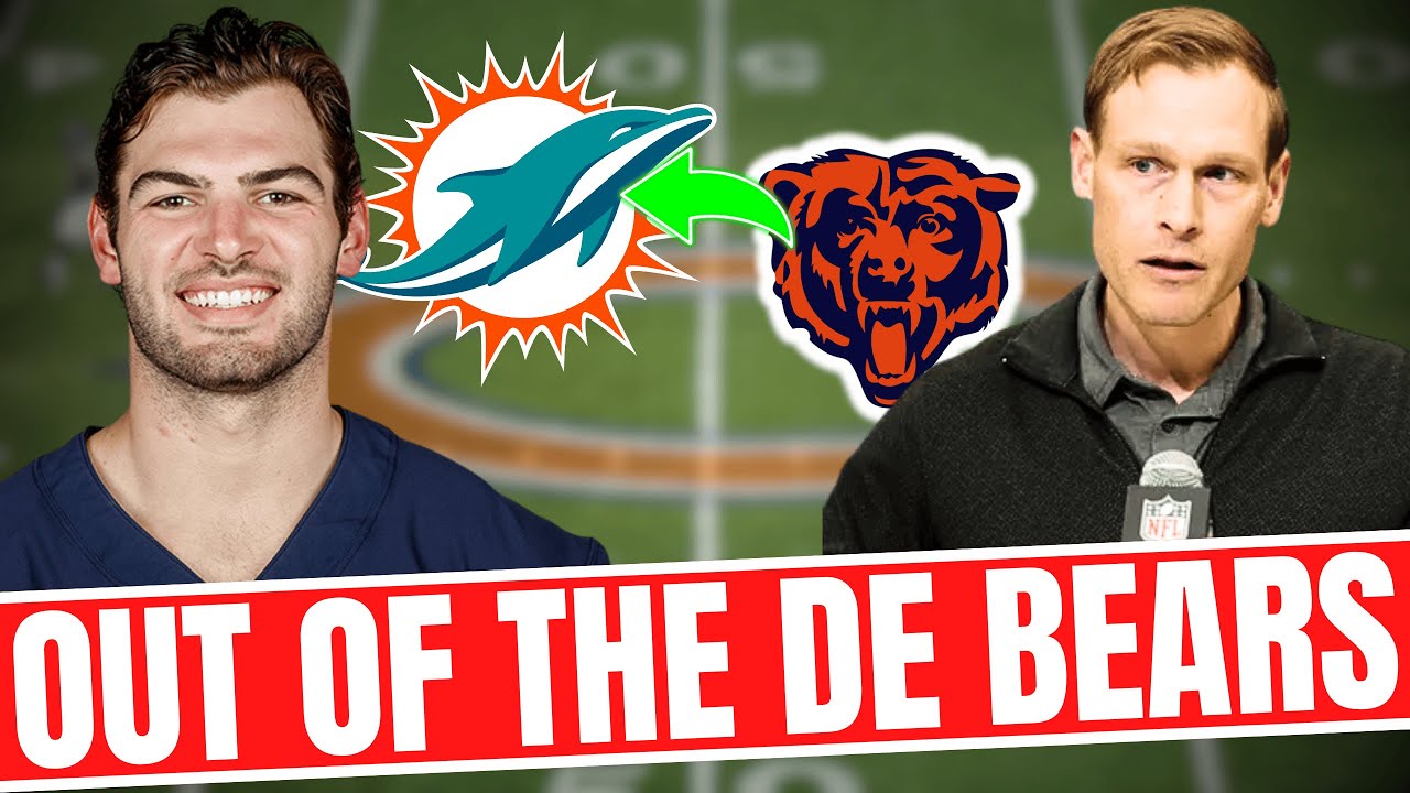 DOLPHINS CONFIRM TRADE! CHICAGO BEARS SELL PLAYER! CHICAGO BEARS NEWS ...