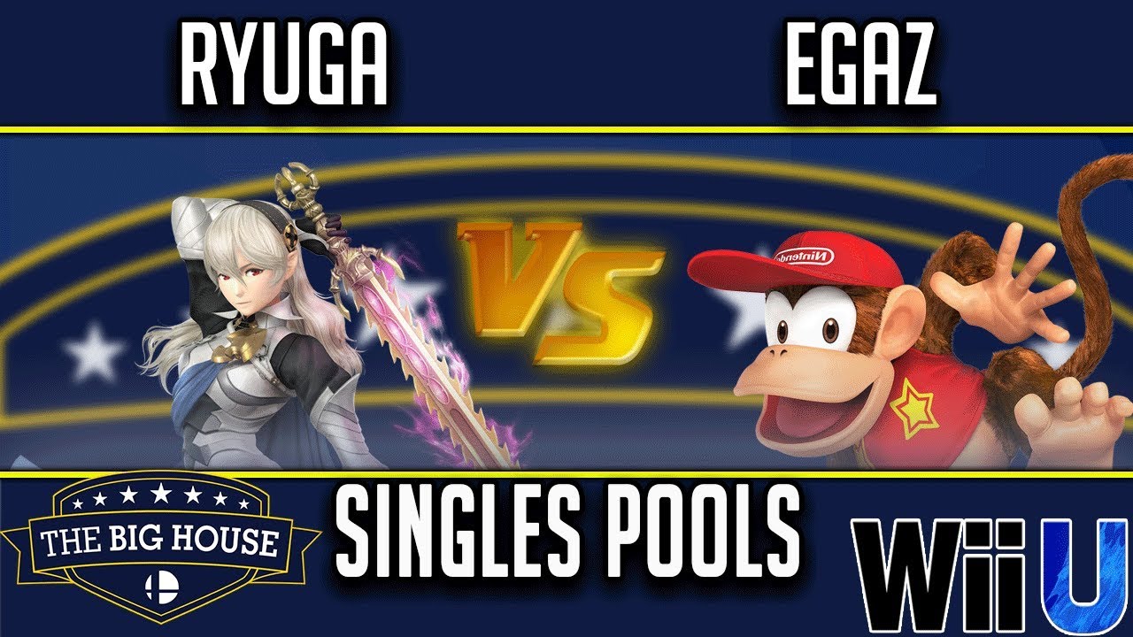 The Big House 7 Singles Pools - NLG | Ryuga (Corin) vs Egaz (Diddy Kong ...