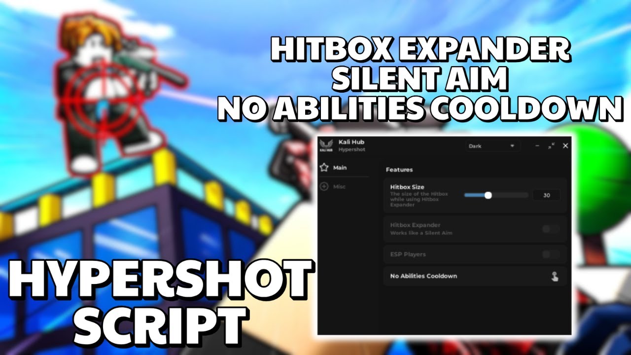 Hypershot Script | Hitbox Expander | Silent Aim | No Abilities Cooldown ...