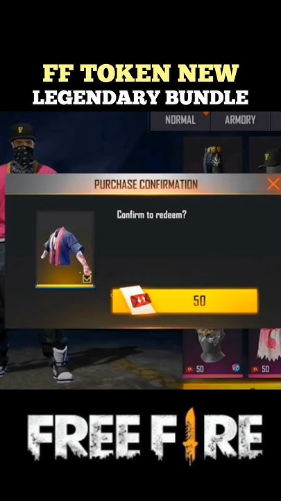 New ff token rewards in free fire 😱🔥 | Ff token new bundle combination ...