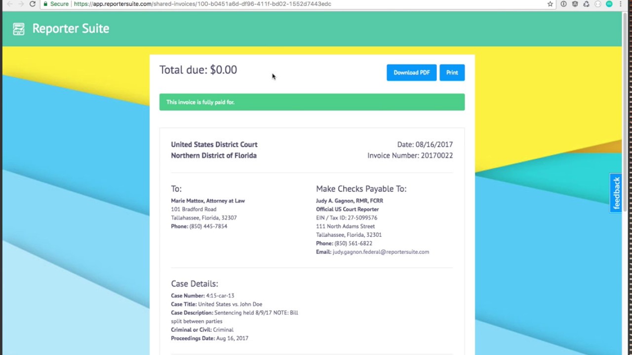 Reporter Suite - Invoices - YouTube