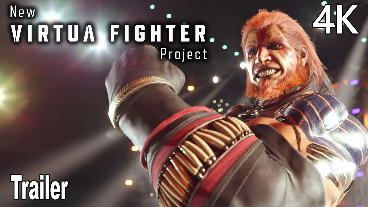 New Virtua Fighter Project Wolf Hawkfield Reveal Trailer 4K - YouTube