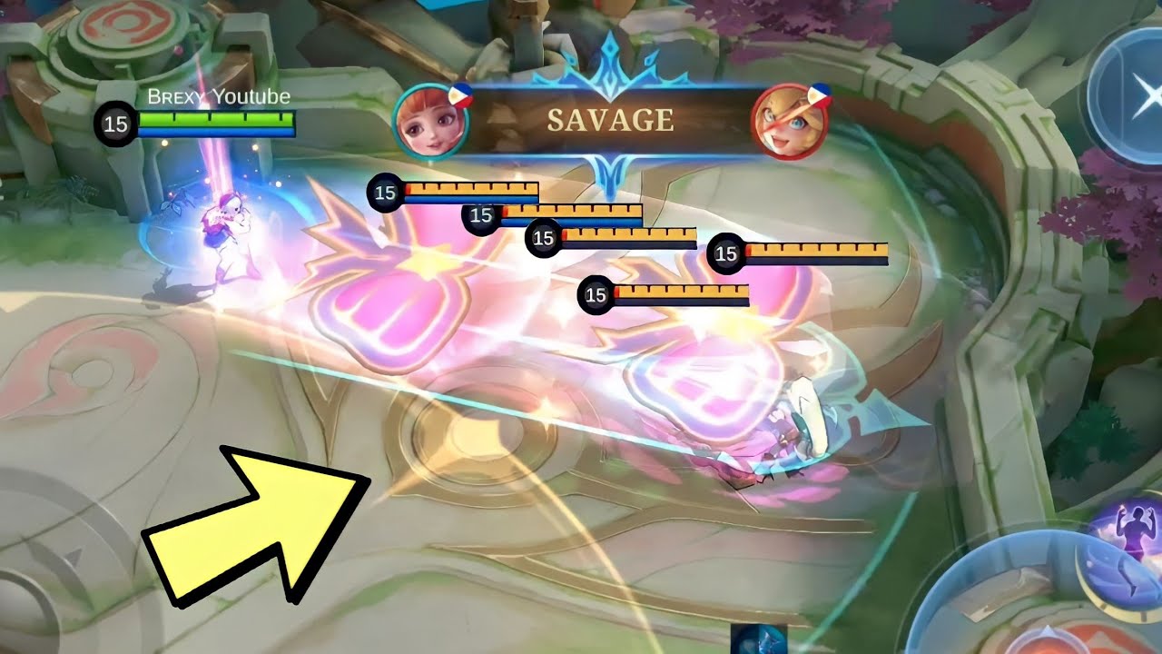 revamped angela unlimited skill trick - YouTube