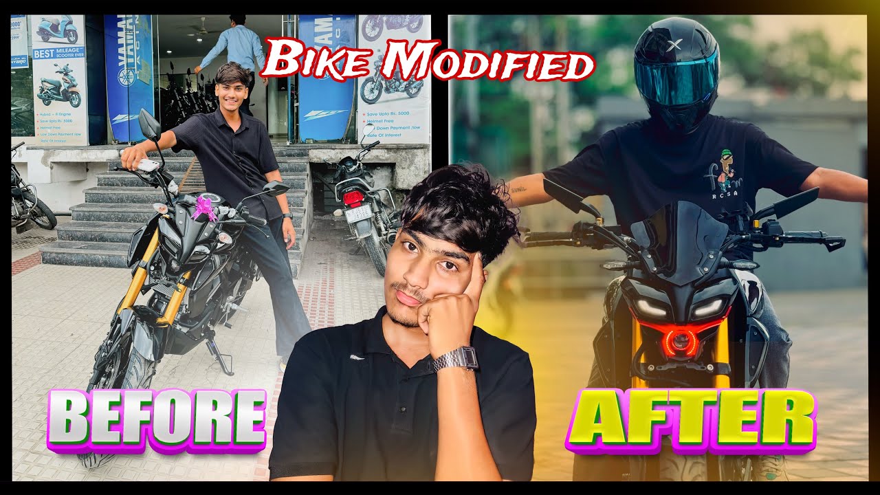 0002 number { bike modification} 🤑😬 || Sunil Yogi Vlog - YouTube
