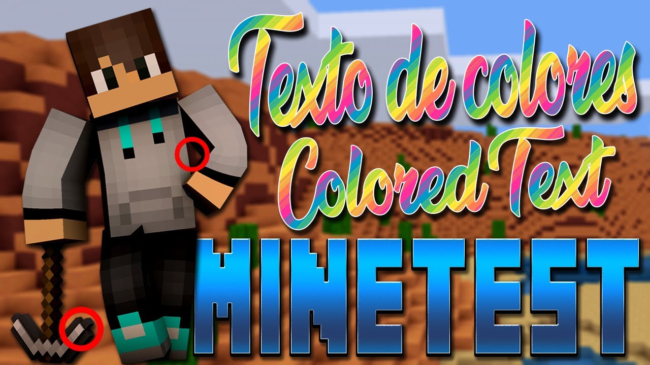 COLOR CHAT FOR MINETEST - CHAT DE COLORES PARA MINETEST - YouTube
