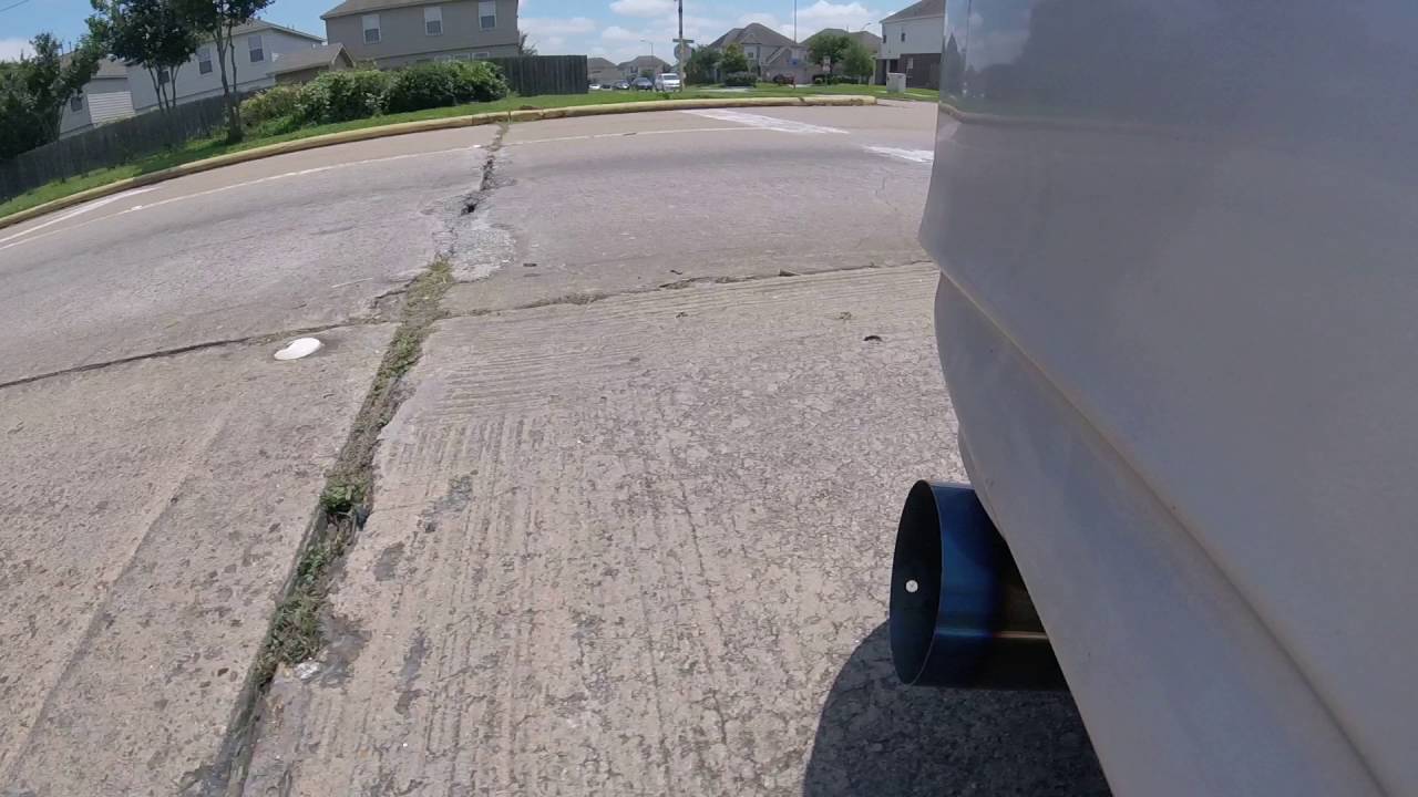 G37 Sedan - Custom Single Exit Tomei Ti Exhaust - YouTube