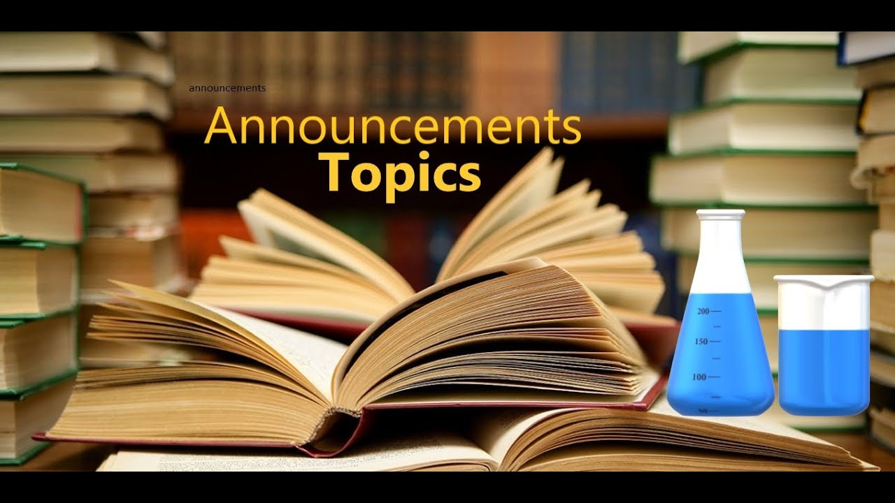 Video 6: Explaining Course Announcements and Topics - YouTube