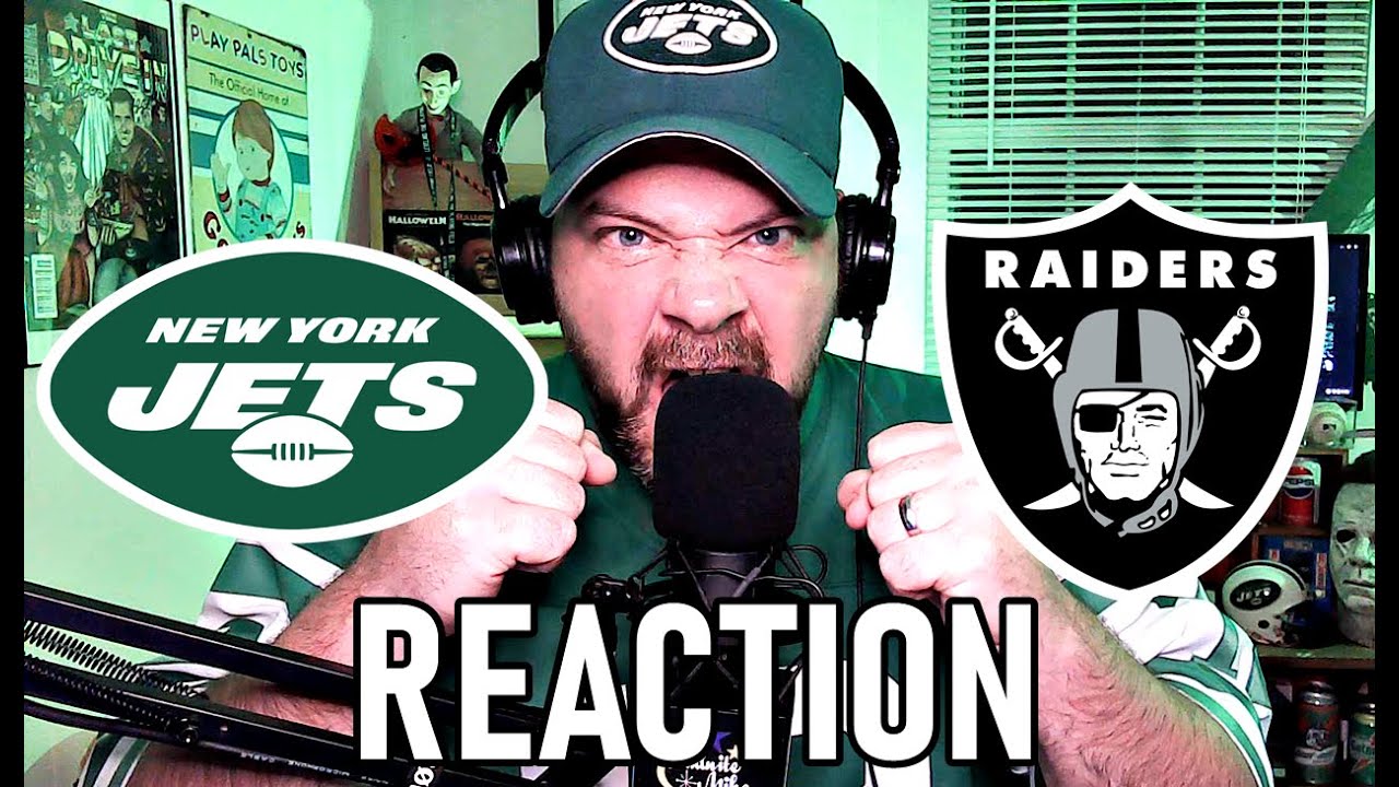 JETS vs. RAIDERS REACTION: Why I HATE the JETS! - YouTube
