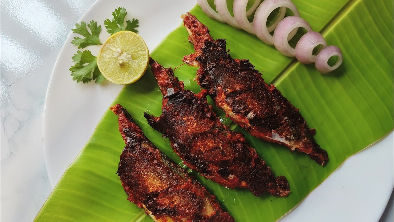 Quick Bangda Fish masala fry l Udupi Recipe. - YouTube