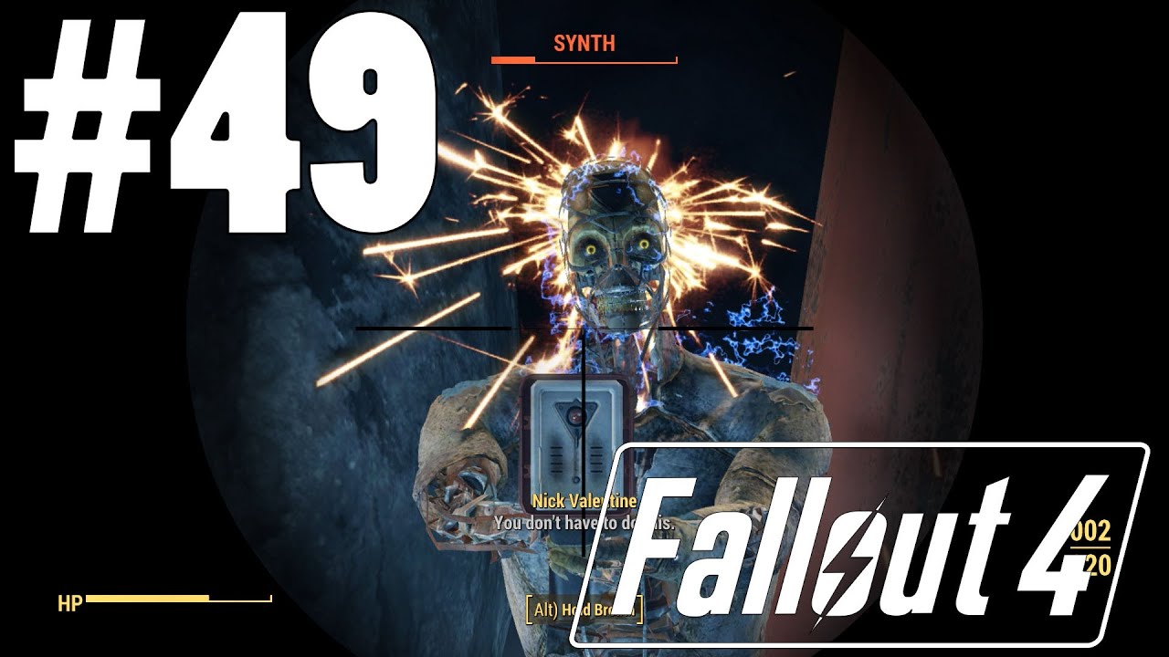 Escape Tunnel! - Fallout 4 Let's Play Part 49 [PC] - YouTube