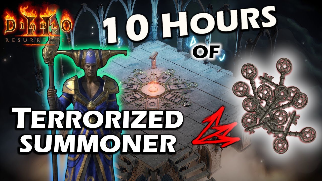 I Kill Terrorized Summoner For 10 Hours - Diablo 2 Resurrected - Drop ...