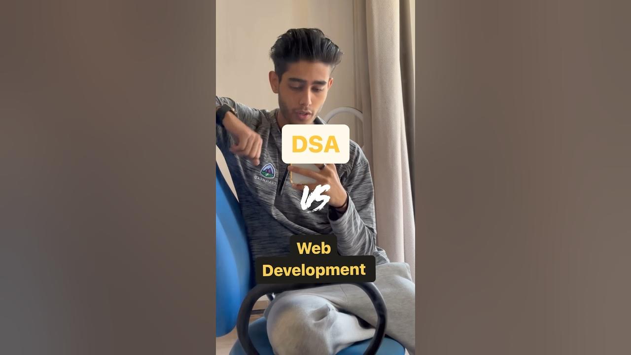 Dsa Vs Web Development Coding Programming Webdevelopment Code Javascript Html Css Youtube