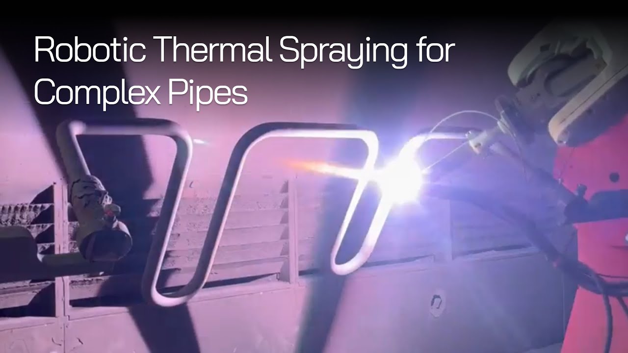 No-Code Robotic Thermal Spraying for Complex Geometries - YouTube
