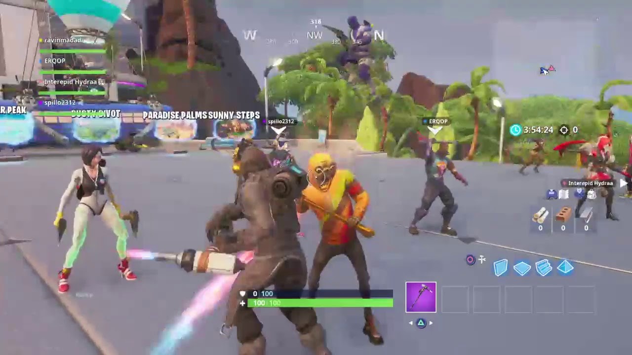 Fortnight and call of duty ww2 - YouTube