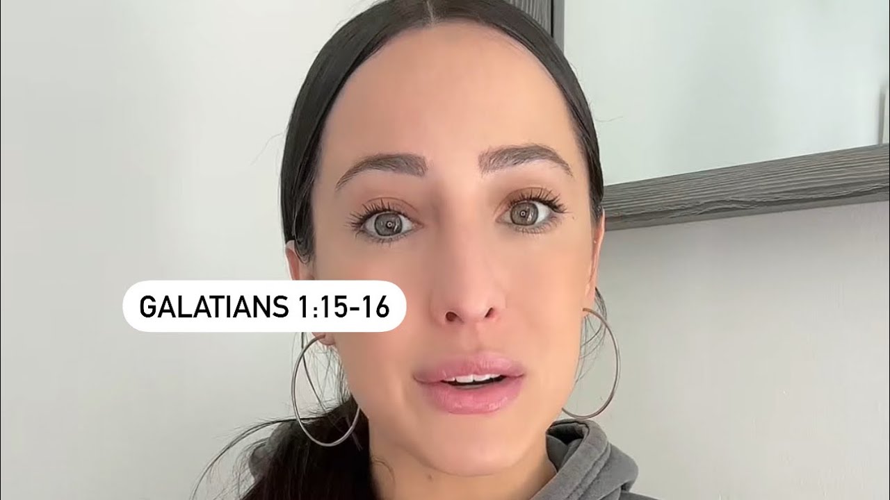 Verse of the day! Galatians 1:15-16 🤍 #thejesuschallenge - YouTube