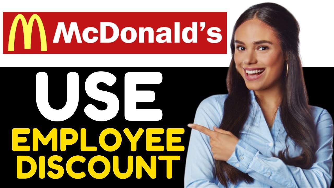 HOW TO USE EMPLOYEE DISCOUNT ON MCDONALD'S APP 2024! (1 MIN) - YouTube