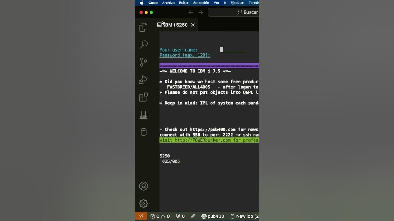 How To Open A 5250 Terminal Using Code For Ibmi Shorts Ibmi As400 Common Rpg Rpgfree