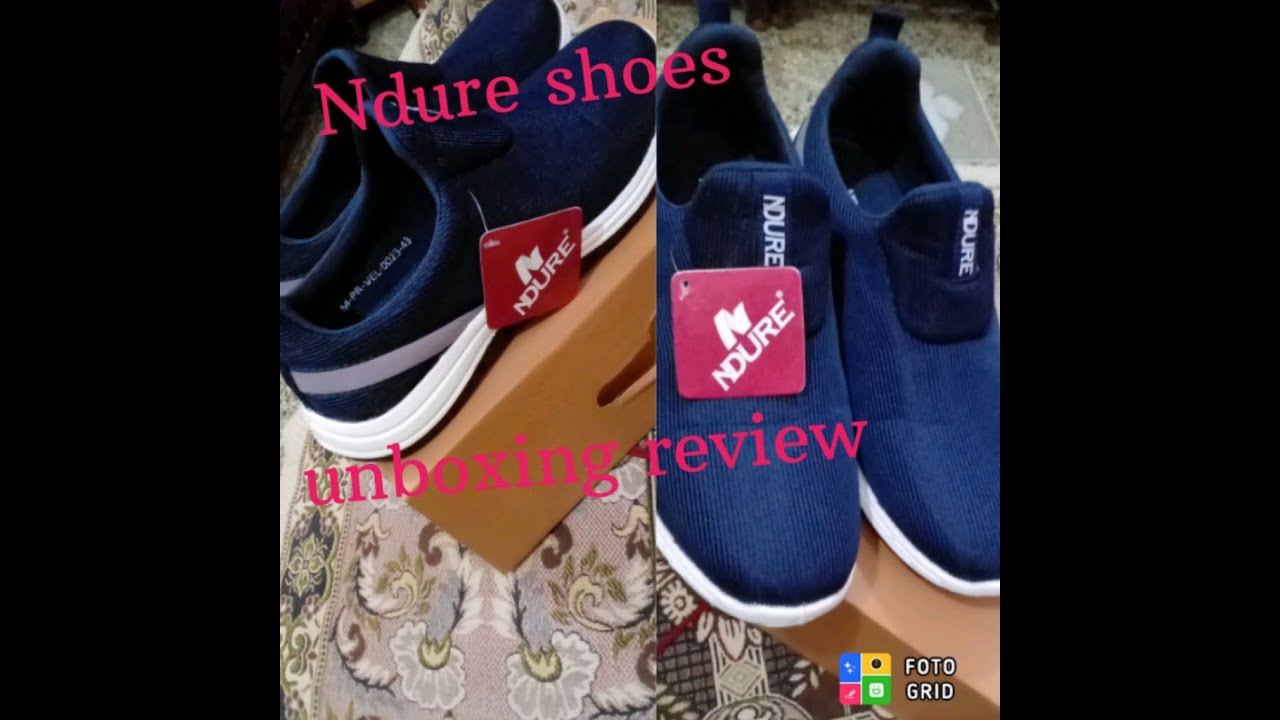 #trendy NDURE pro running shoes for men || ndure shoes unboxing - YouTube