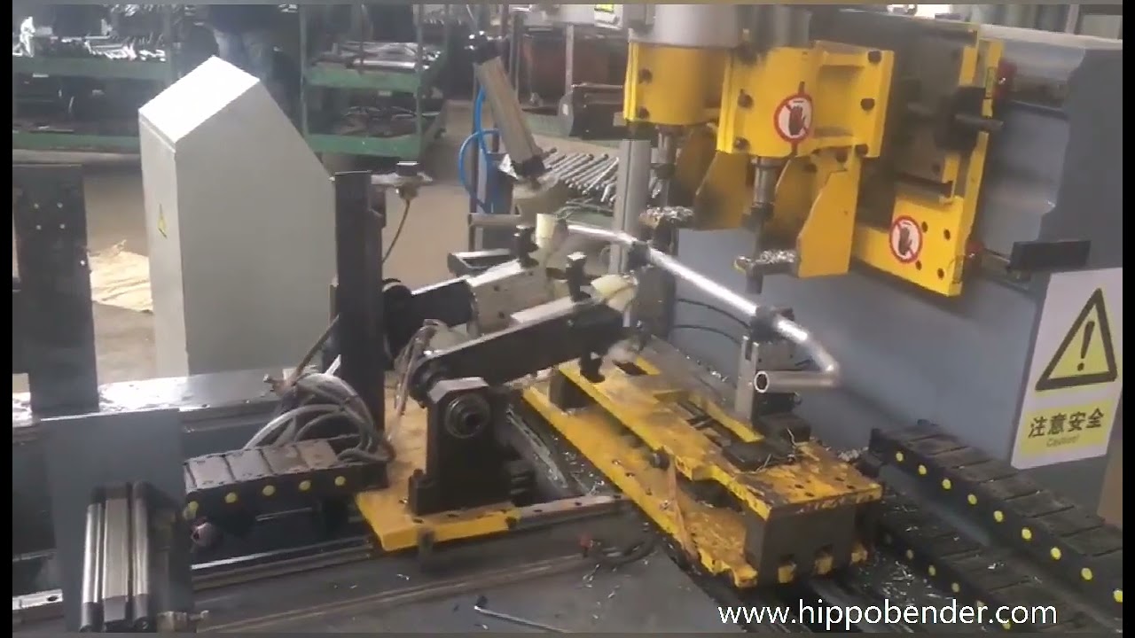 Sistema de doblado de tubos CNC personalizado con función de carga y ...