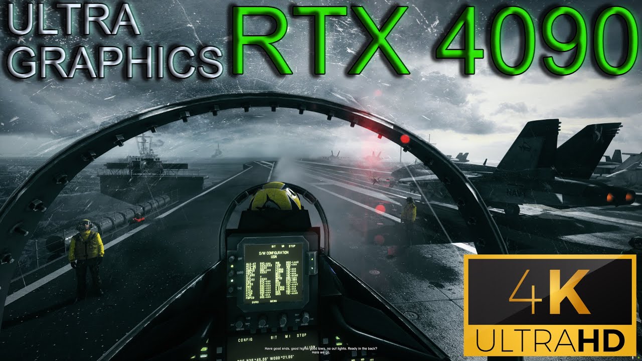 Battlefield 3 Fighter Jet Mission | RTX 4090 Max Graphics 4K 144 FPS ...