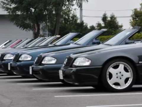 Mercedes Benz SL R129 R230 Meeting - YouTube
