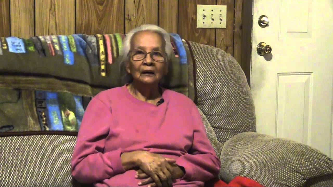 Cherokee Nation's Back Then Louise Robbins - YouTube