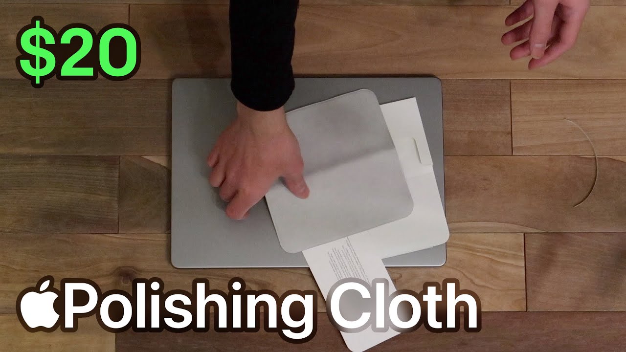 Apple Polishing Cloth Unboxing! - YouTube