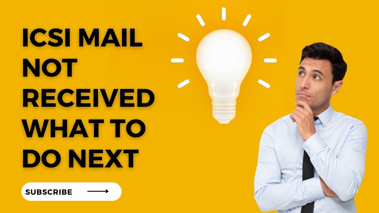 ICS MAIL NOT RECEIVED REGARDING CSEET JANUARY 2024 EXAM RESULT WHAT TO ...