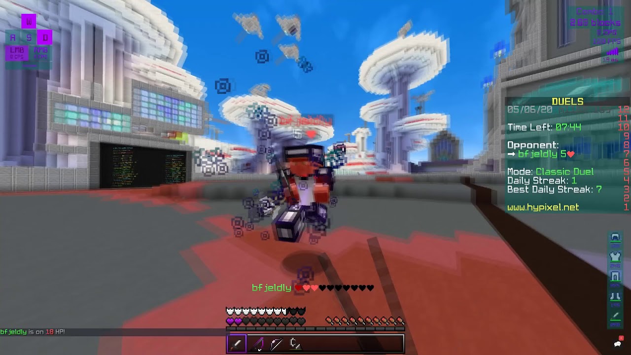 Minecraft Classic Duels Montage #11 Hypixel - YouTube