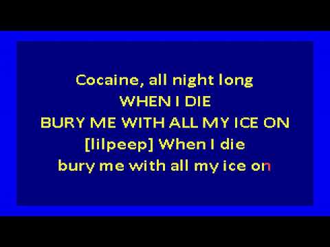 Lil Peep x Lil Tracy -  Witchblades (karaoke)