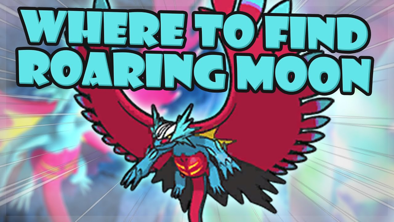 Where to Find ROARING MOON in Pokemon Scarlet and Violet - YouTube