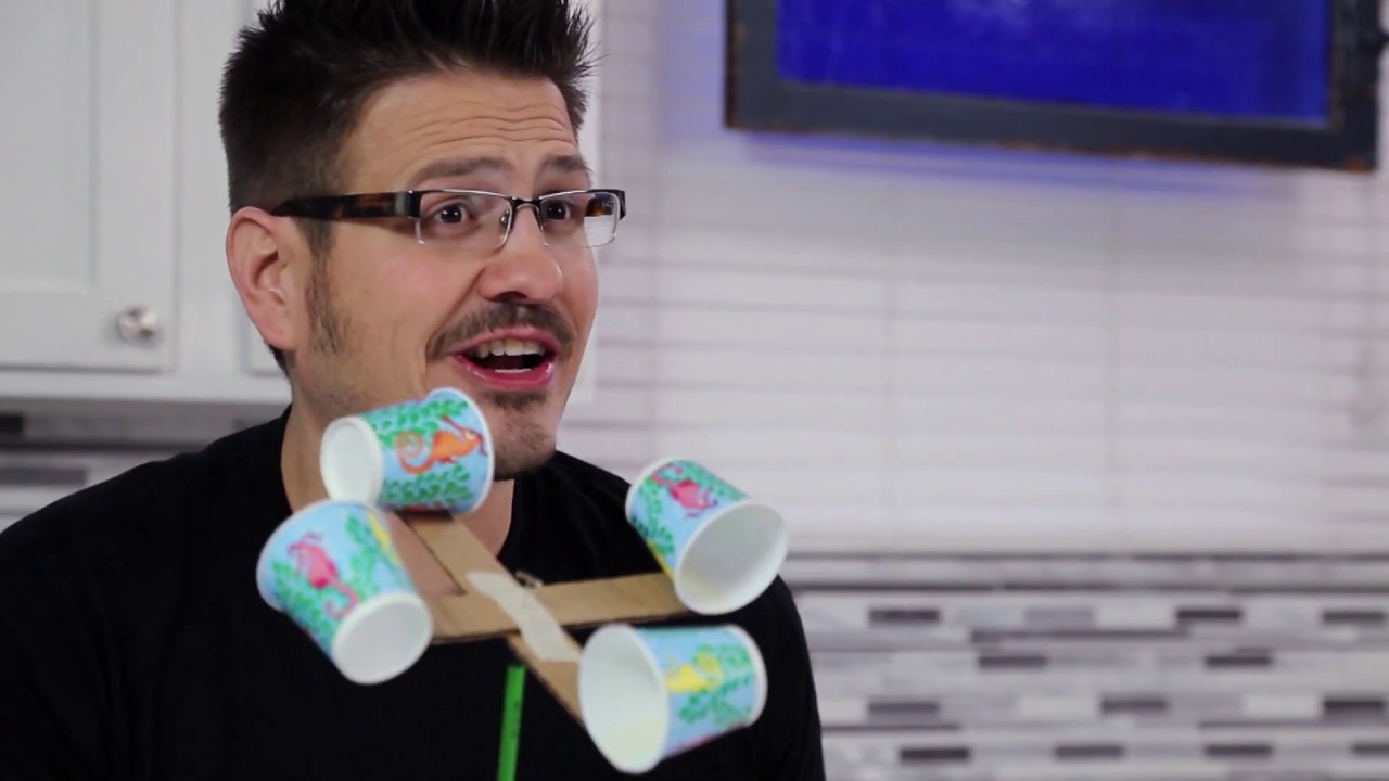 DIY Anemometer (measure wind speed) - 1 Minute Science - YouTube