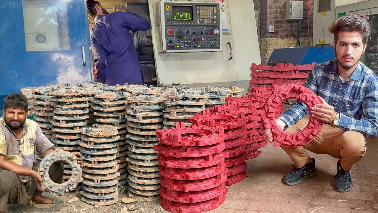 Amazing Process of Metal Recycling | Mass Producing of Clutch Pressure ...