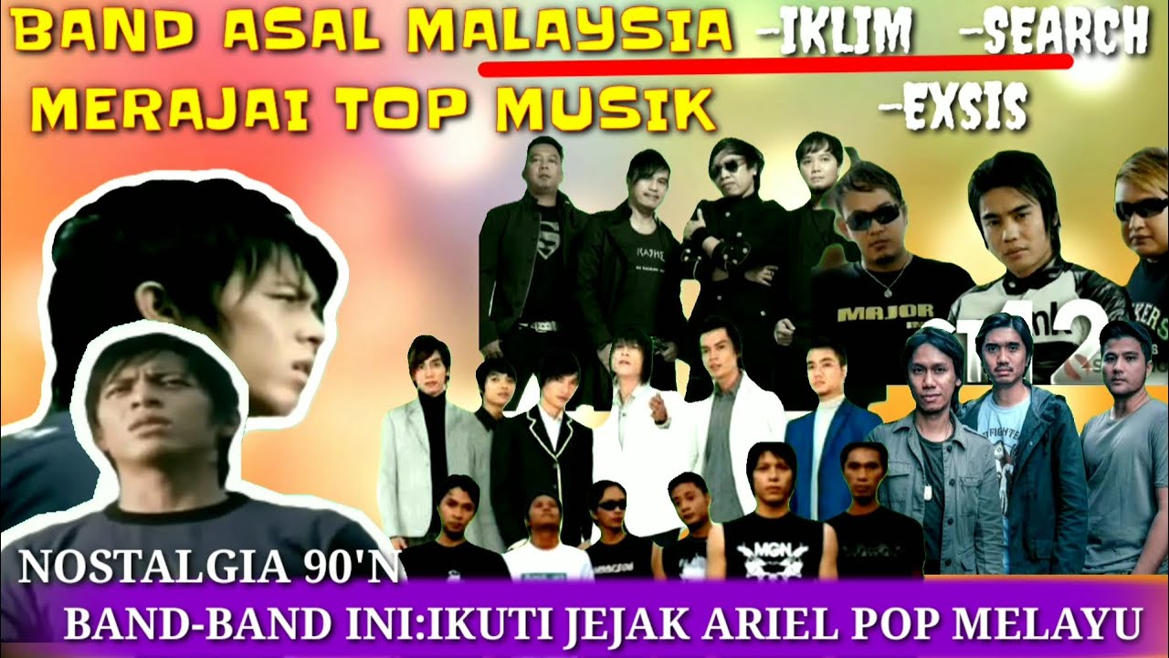NOSTALGIA:|KEMUNCULAN BAND-BAND INI DI SAAT POP MELAYU DARI MALAYSIA ...