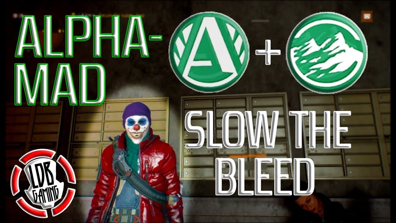 ALPHA-MAD / SLOWW THE BLEED / THE DIVISION / 1.8 - YouTube
