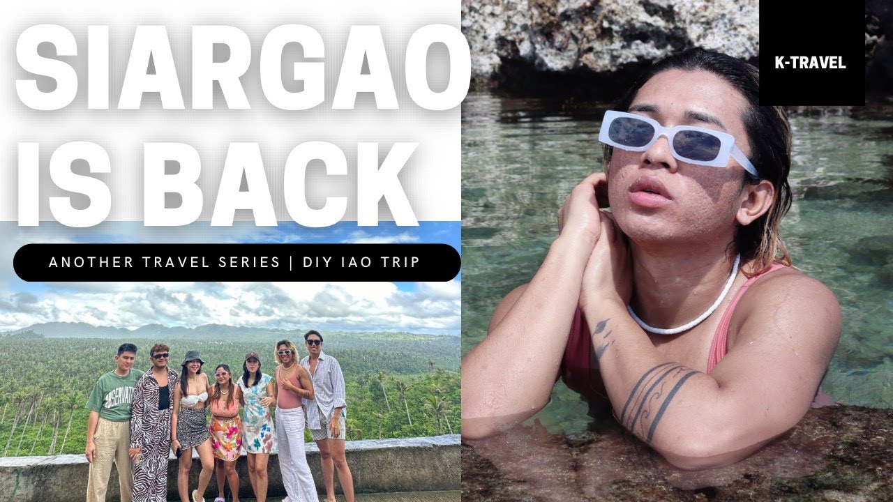 Siargao Vlog | ITINERARY AND BUDGET PART 1 - YouTube