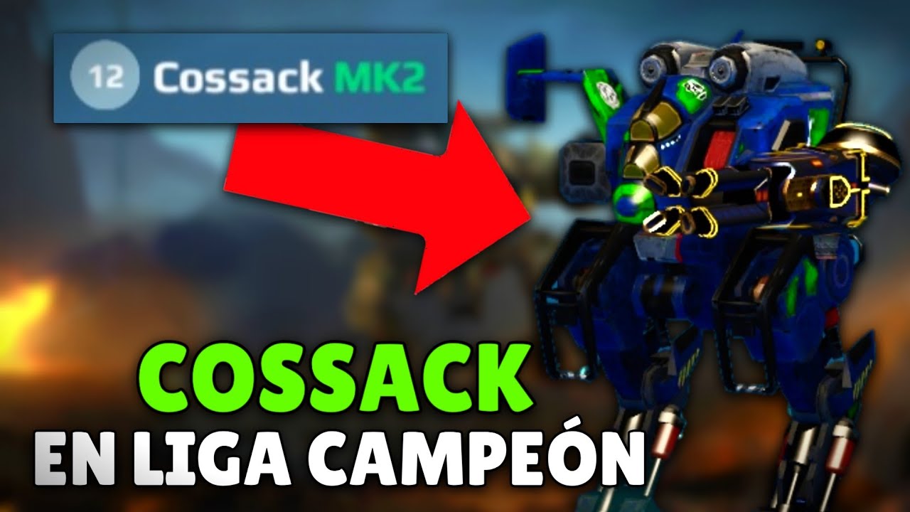 Usando al Dios Cossack en Liga Campeon!🔥 (Especial 1k) | War Robots [WR ...