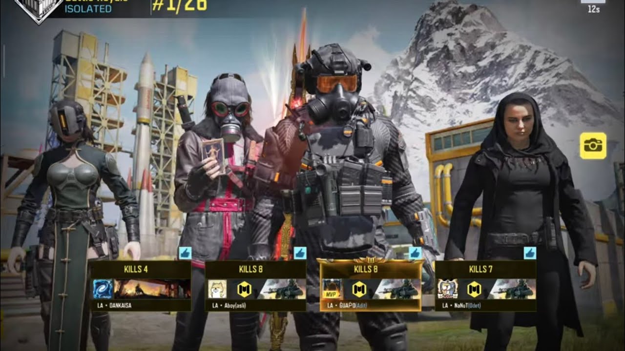 20250308, 1:55 PM, CODM BR Isolated Squad TPP @LORDASSASINclan - YouTube