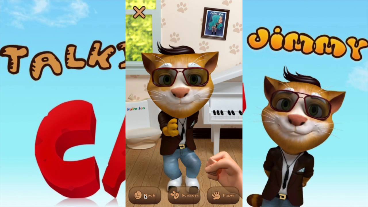 talking jimmy cat - YouTube