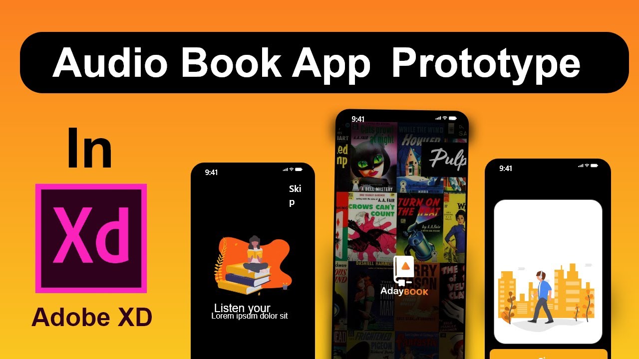 App Prototype In Adobe XD Adobe XD Tutorial - YouTube