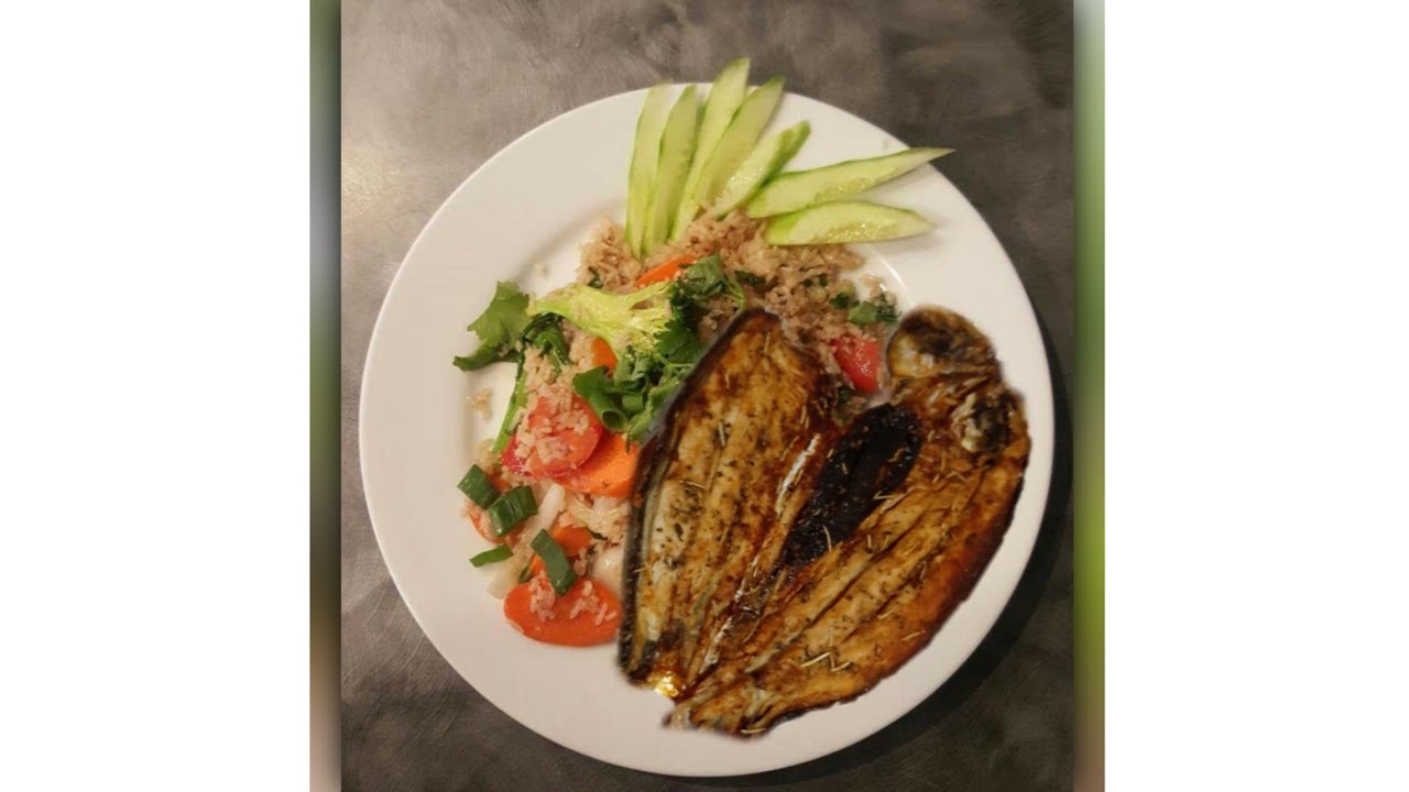 Smoked boneless milk fish ( baked in oven ) - YouTube