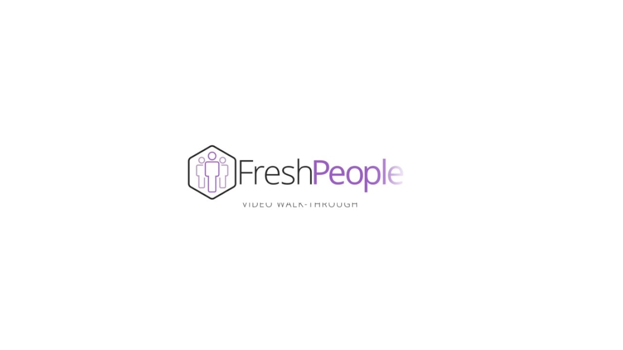 Fresh People - Video Walk-Through - YouTube