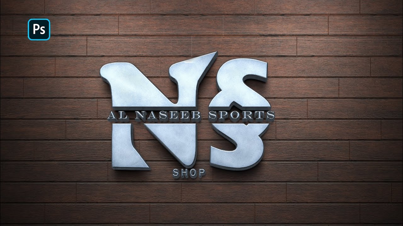 New NS Sports shop logo design 😍 - YouTube