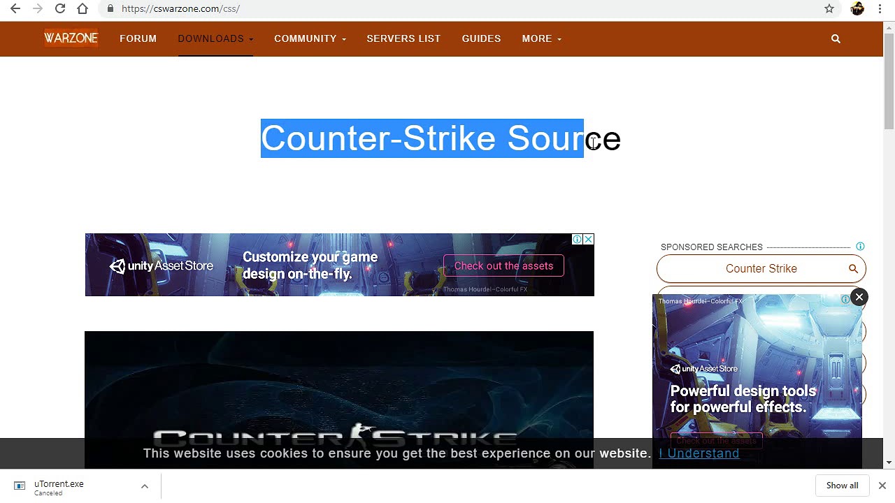 download css v91 and bf 2 game with 2 programs - YouTube