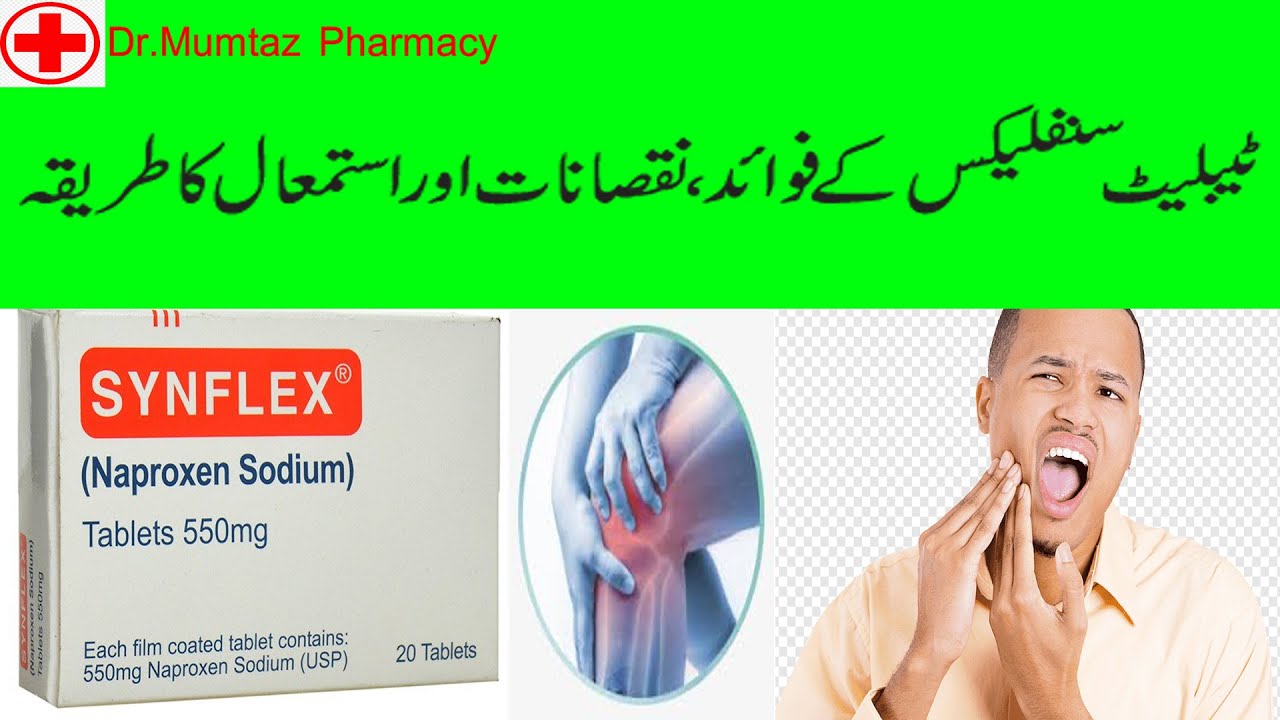 TAB SYNFLEX.Her kism k dard k leye behtreen tablet .BANEFITS OF SYNFLEX ...