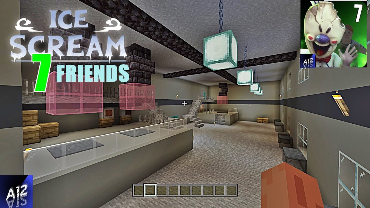 Ice Scream 7: Ice Scream 7 Extraction Room In Minecraft! A12 Fanmade ...