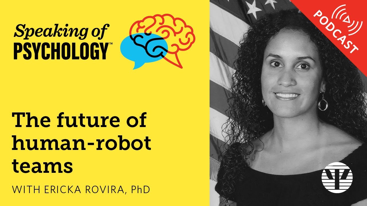 The future of human-robot teams, with Ericka Rovira, PhD - YouTube