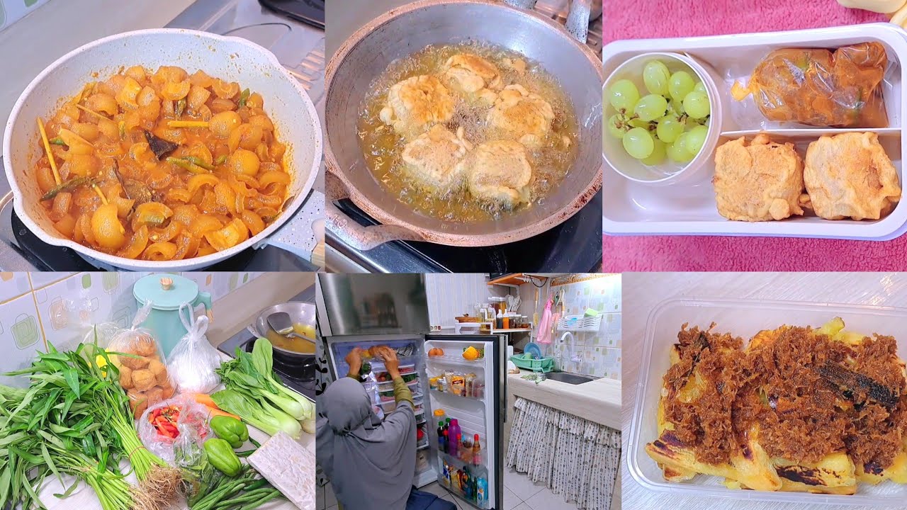 Jam setengah 4 udah mulai masak ,setelah selesai masak lanjut beli ...