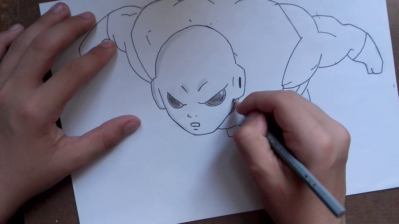 HOW TO DRAW: Jiren the Grey from Dragon Ball super - YouTube
